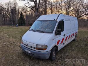 Белый Рено Мастер 1999 в Огре, объемом двигателя 2.80 л и пробегом 341 тыс. км за 495 €, фото  на AUTOMOTO.COM.LV