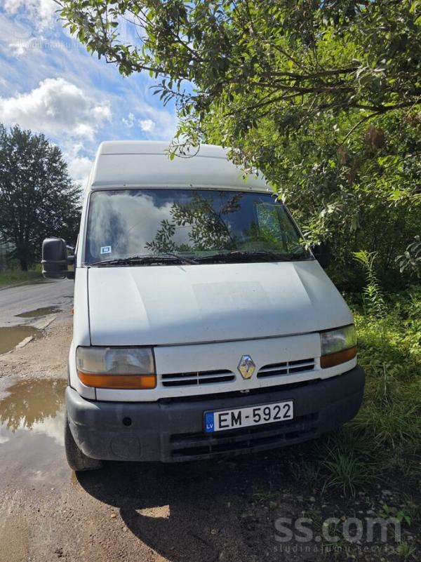 Balts Renault Master 2002 Rīga, ar dzinēja tilpumu 2.50 L un nobraukumu 430 tūkst. km par 500 €, foto 2 vietnē AUTOMOTO.COM.LV