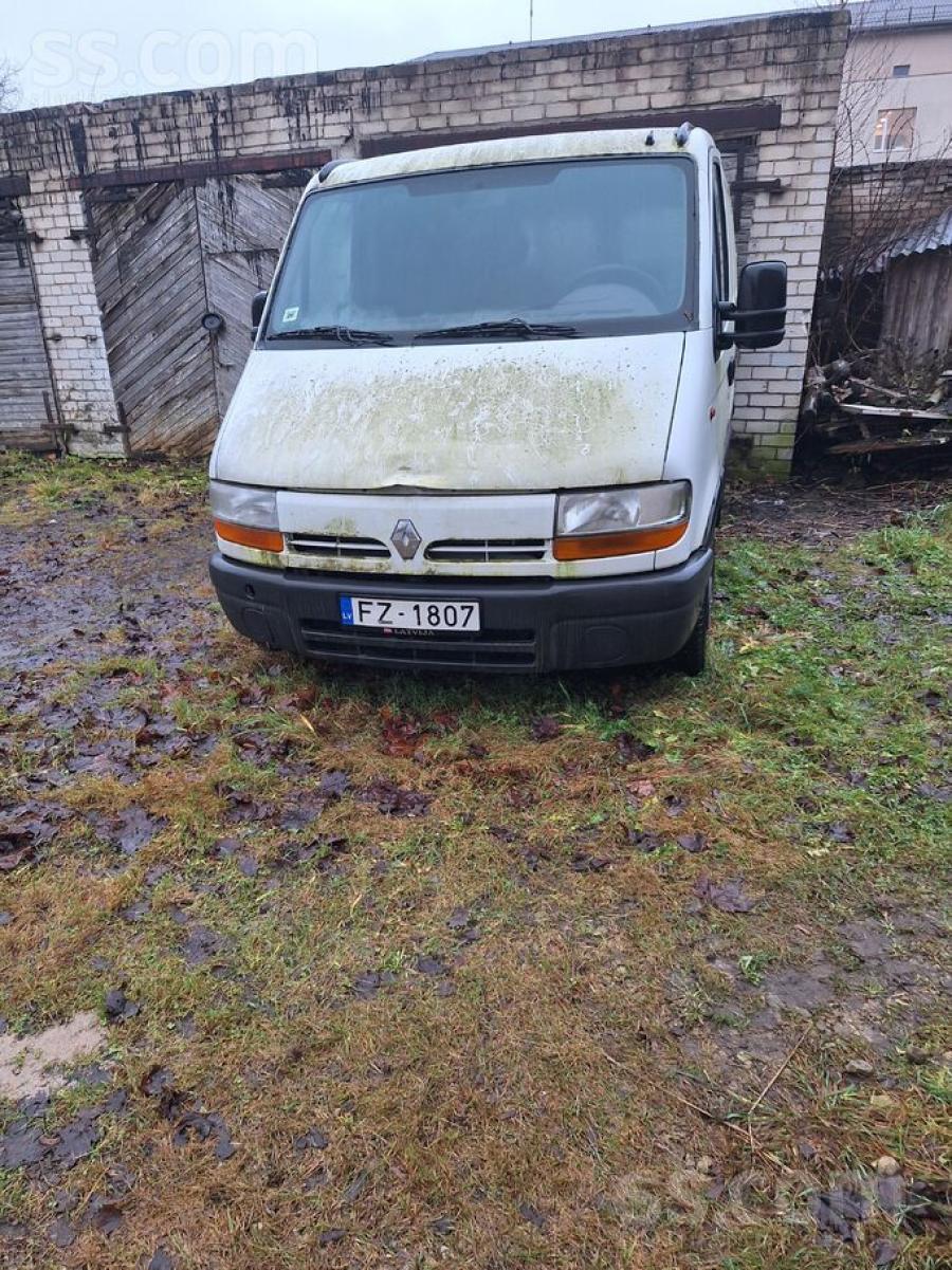 Balts Renault Master 2002 Bauska, ar dzinēja tilpumu 1.90 L un nobraukumu 400 tūkst. km par 450 €, foto 1 vietnē AUTOMOTO.COM.LV