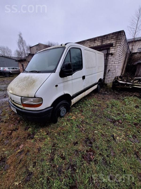 Balts Renault Master 2002 Bauska, ar dzinēja tilpumu 1.90 L un nobraukumu 400 tūkst. km par 450 €, foto 3 vietnē AUTOMOTO.COM.LV