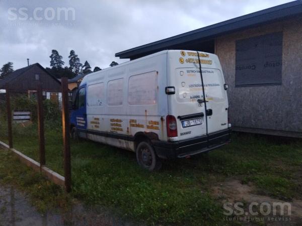 Рено Мастер 2002 в Рига на AUTOMOTO.COM.LV Белый Рено Мастер 2002 в Рига, объемом двигателя 2.80 л и пробегом 570 тыс. км за 500 €, фото 4 на AUTOMOTO.COM.LV