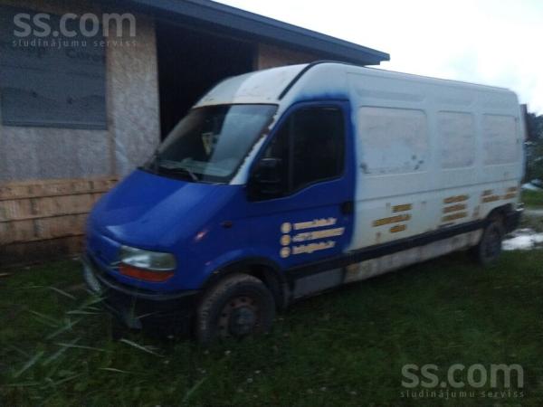 Рено Мастер 2002 в Рига на AUTOMOTO.COM.LV Белый Рено Мастер 2002 в Рига, объемом двигателя 2.80 л и пробегом 570 тыс. км за 500 €, фото 6 на AUTOMOTO.COM.LV