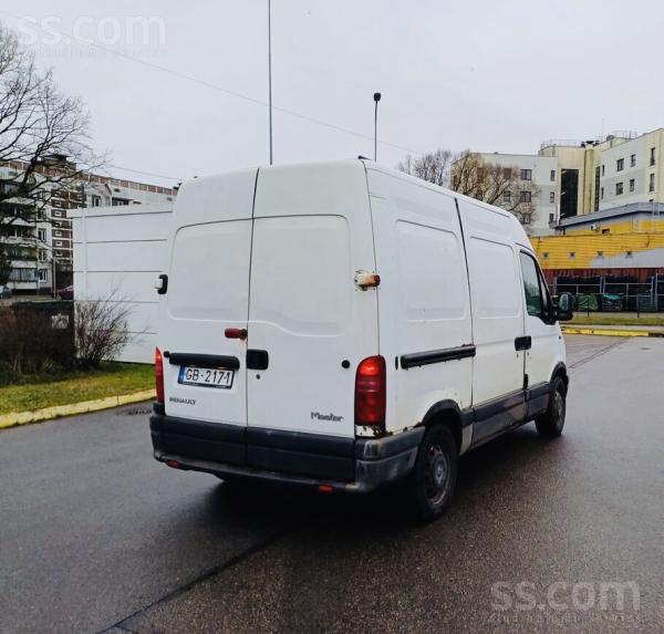 Balts Renault Master 2003 Rīga, ar dzinēja tilpumu 2.20 L un nobraukumu 609 tūkst. km par 2200 €, foto 3 vietnē AUTOMOTO.COM.LV