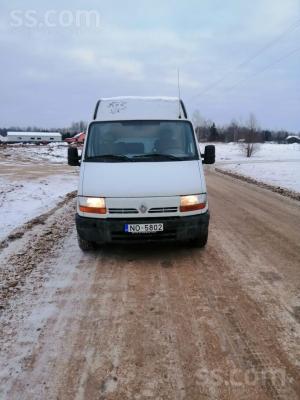 Белый Рено Мастер 2003 в Рига, объемом двигателя 2.20 л и пробегом 282 тыс. км за 2150 €, фото 3 на AUTOMOTO.COM.LV