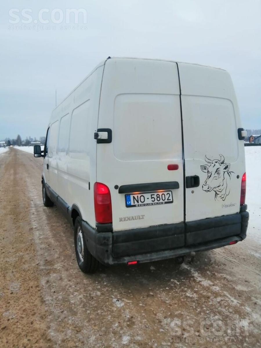 Белый Рено Мастер 2003 в Рига, объемом двигателя 2.20 л и пробегом 282 тыс. км за 2150 €, фото 6 на AUTOMOTO.COM.LV