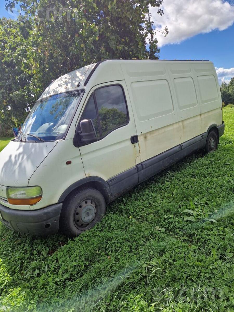 Белый Рено Мастер 2003 в Резекне, объемом двигателя 2.50 л и пробегом 750 тыс. км за 800 €, фото 3 на AUTOMOTO.COM.LV