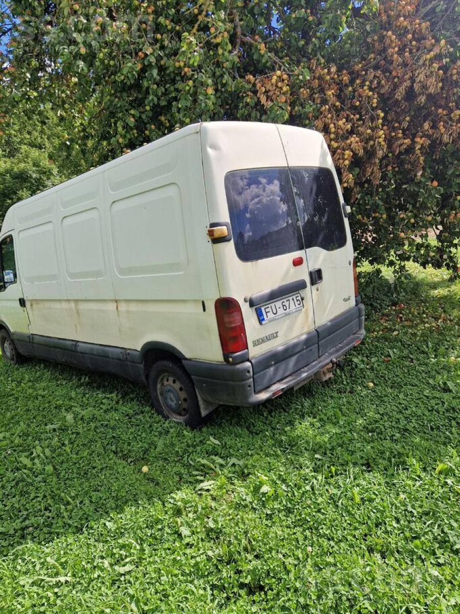 Белый Рено Мастер 2003 в Резекне, объемом двигателя 2.50 л и пробегом 750 тыс. км за 800 €, фото 5 на AUTOMOTO.COM.LV