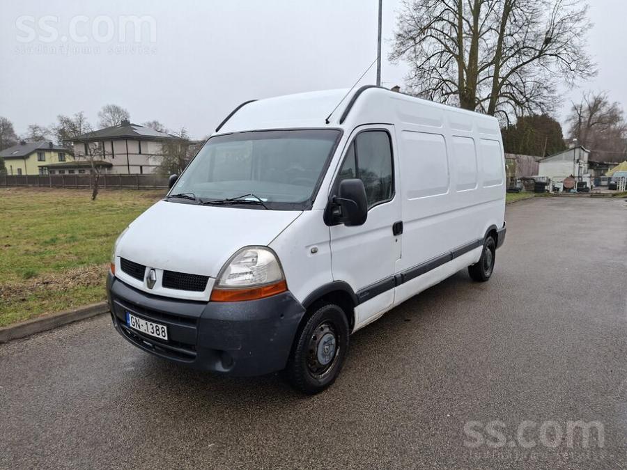 Balts Renault Master 2004 Rīga, ar dzinēja tilpumu 2.50 L un nobraukumu 550 tūkst. km par 3500 €, foto 1 vietnē AUTOMOTO.COM.LV