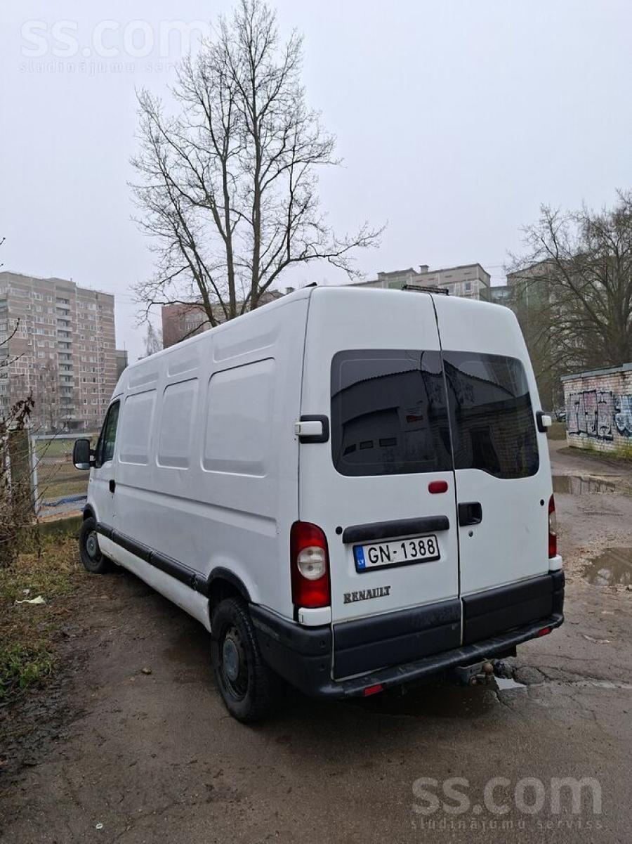 Balts Renault Master 2004 Rīga, ar dzinēja tilpumu 2.50 L un nobraukumu 550 tūkst. km par 3500 €, foto 2 vietnē AUTOMOTO.COM.LV