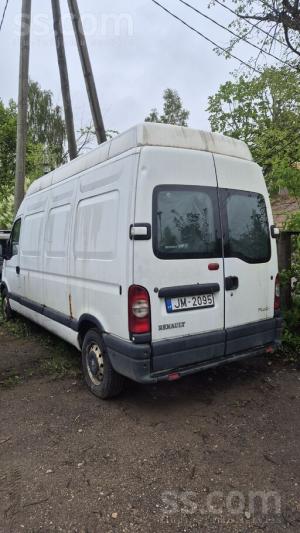 White Renault Master 2004 in Cesis, with an engine capacity of 2.50 L and mileage of 630 thousand km for 550 €, photo 3 on AUTOMOTO.COM.LV