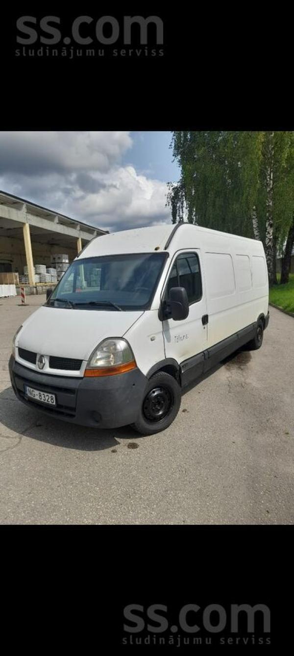 Balts Renault Master 2004 Rīga, ar dzinēja tilpumu 2.50 L un nobraukumu 354 tūkst. km par 1600 €, foto 1 vietnē AUTOMOTO.COM.LV