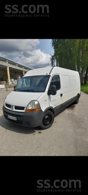 Balts Renault Master 2004 Rīga, ar dzinēja tilpumu 2.50 L un nobraukumu 354 tūkst. km par 1600 €, foto  vietnē AUTOMOTO.COM.LV