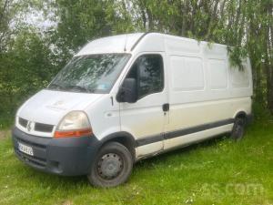 Белый Рено Мастер 2004 в Рига, объемом двигателя 2.50 л и пробегом 0 тыс. км за 1890 €, фото  на AUTOMOTO.COM.LV