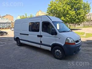 White Renault Master 2004 in Riga, with an engine capacity of 2.50 L and mileage of 554 thousand km for 2100 €, photo 3 on AUTOMOTO.COM.LV