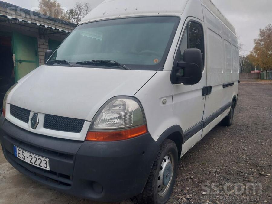 Balts Renault Master 2005 Rīga, ar dzinēja tilpumu 2.50 L un nobraukumu 394 tūkst. km par 3350 €, foto 2 vietnē AUTOMOTO.COM.LV
