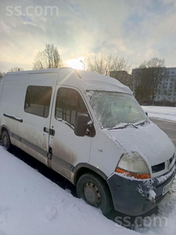 Balts Renault Master 2005 Rīga, ar dzinēja tilpumu 2.50 L un nobraukumu 345 tūkst. km par 550 €, foto 1 vietnē AUTOMOTO.COM.LV