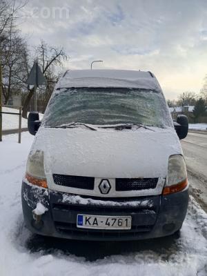 White Renault Master 2005 in Riga, with an engine capacity of 2.50 L and mileage of 345 thousand km for 550 €, photo 2 on AUTOMOTO.COM.LV