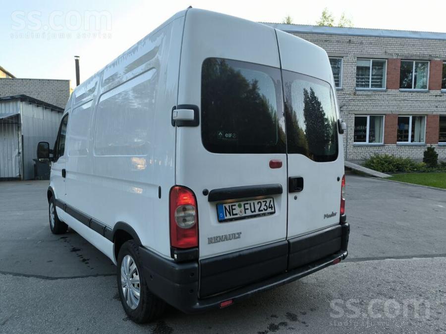 Balts Renault Master 2005 Ludza, ar dzinēja tilpumu 2.20 L un nobraukumu 248 tūkst. km par 5990 €, foto 8 vietnē AUTOMOTO.COM.LV