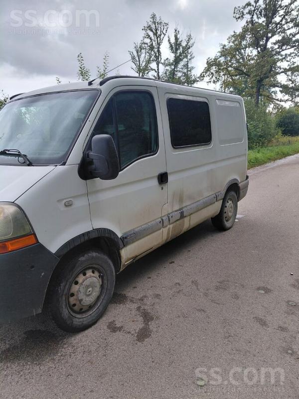 Balts Renault Master 2005 Bauska, ar dzinēja tilpumu 2.40 L un nobraukumu 0 tūkst. km par 2500 €, foto 2 vietnē AUTOMOTO.COM.LV