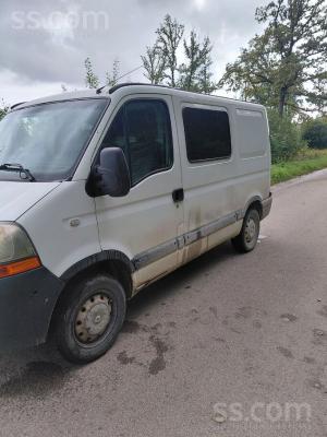 Balts Renault Master 2005 Bauska, ar dzinēja tilpumu 2.40 L un nobraukumu 0 tūkst. km par 2500 €, foto 3 vietnē AUTOMOTO.COM.LV