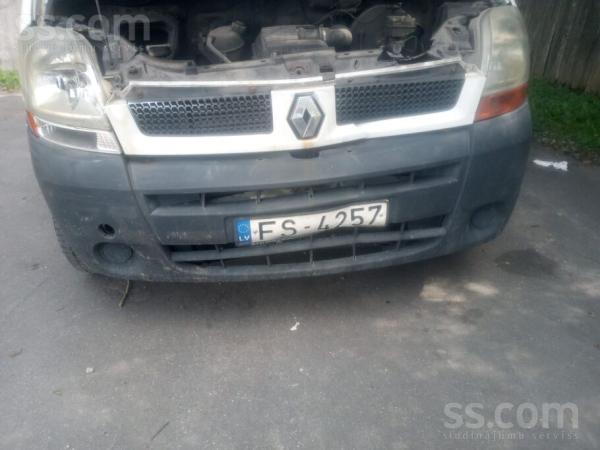 White Renault Master 2005 in Riga, with an engine capacity of 2.50 L and mileage of 580 thousand km for 800 €, photo 3 on AUTOMOTO.COM.LV