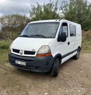 Balts Renault Master 2005 Daugavpils, ar dzinēja tilpumu 2.50 L un nobraukumu 326 tūkst. km par 2650 €, foto  vietnē AUTOMOTO.COM.LV