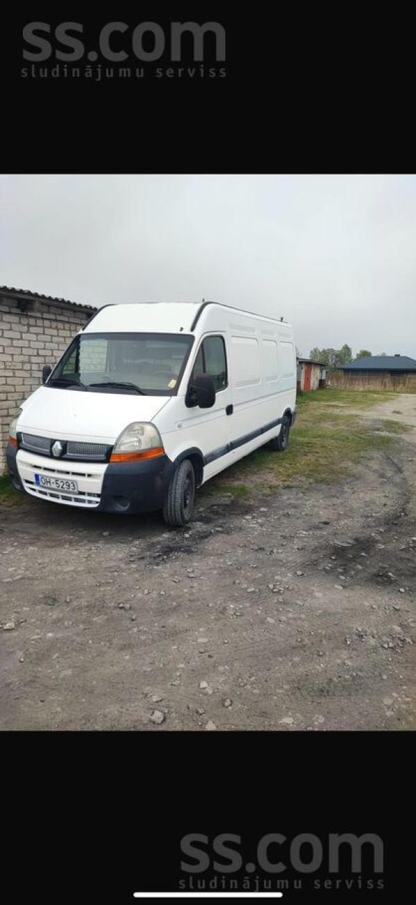Balts Renault Master 2006 Liepāja, ar dzinēja tilpumu 2.50 L un nobraukumu 336 tūkst. km par 1500 €, foto 1 vietnē AUTOMOTO.COM.LV