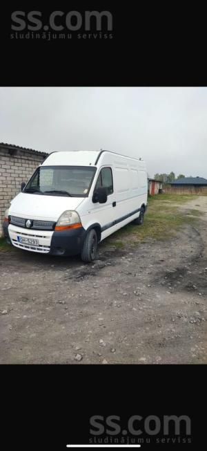 Balts Renault Master 2006 Liepāja, ar dzinēja tilpumu 2.50 L un nobraukumu 336 tūkst. km par 1500 €, foto  vietnē AUTOMOTO.COM.LV