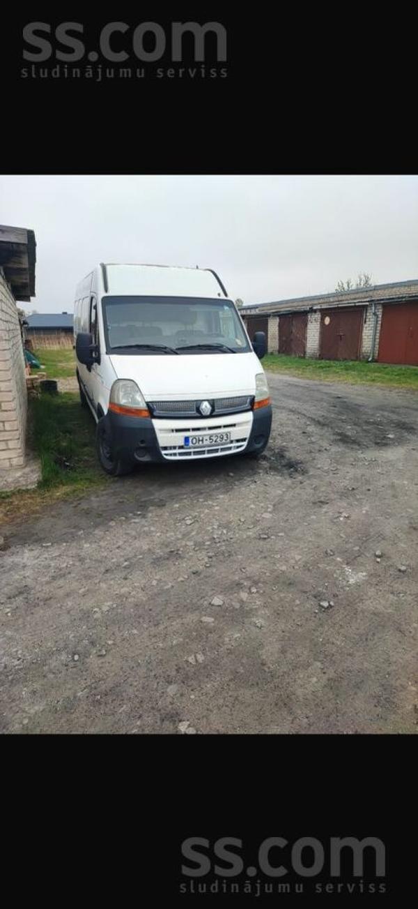 Balts Renault Master 2006 Liepāja, ar dzinēja tilpumu 2.50 L un nobraukumu 336 tūkst. km par 1500 €, foto 2 vietnē AUTOMOTO.COM.LV