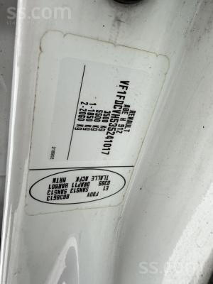 Белый Рено Мастер 2006 в Елгава, объемом двигателя 2.50 л и пробегом 261 тыс. км за 4900 €, фото 20 на AUTOMOTO.COM.LV
