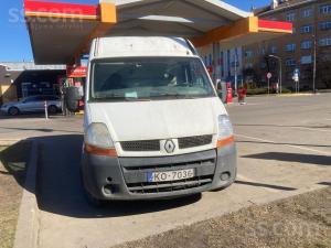 White Renault Master 2006 in Riga, with an engine capacity of 2.50 L and mileage of 0 thousand km for 2500 €, photo 5 on AUTOMOTO.COM.LV