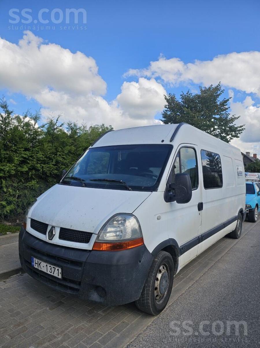 Balts Renault Master 2006 Rēzekne, ar dzinēja tilpumu 2.50 L un nobraukumu 442 tūkst. km par 2650 €, foto 1 vietnē AUTOMOTO.COM.LV
