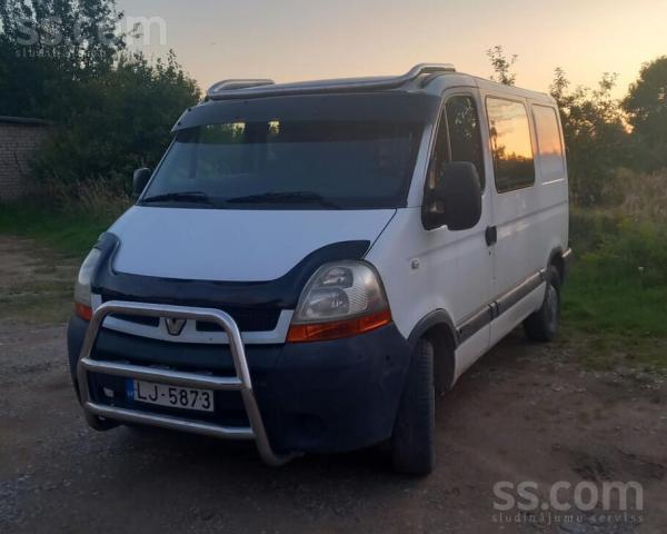 Balts Renault Master 2006 Saldus, ar dzinēja tilpumu 2.50 L un nobraukumu 210 tūkst. km par 3000 €, foto 3 vietnē AUTOMOTO.COM.LV
