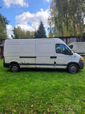 White Renault Master 2006 in Riga, with an engine capacity of 2.50 L and mileage of 584 thousand km for 1600 €, photo  on AUTOMOTO.COM.LV