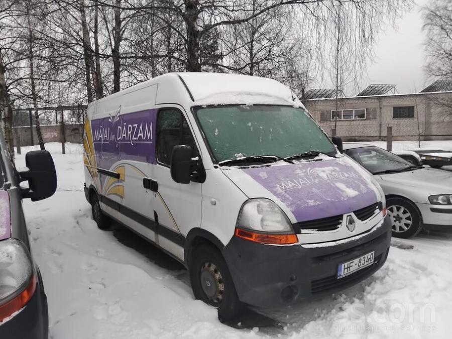 Balts Renault Master 2007 Ventspils, ar dzinēja tilpumu 2.50 L un nobraukumu 184 tūkst. km par 2400 €, foto 2 vietnē AUTOMOTO.COM.LV