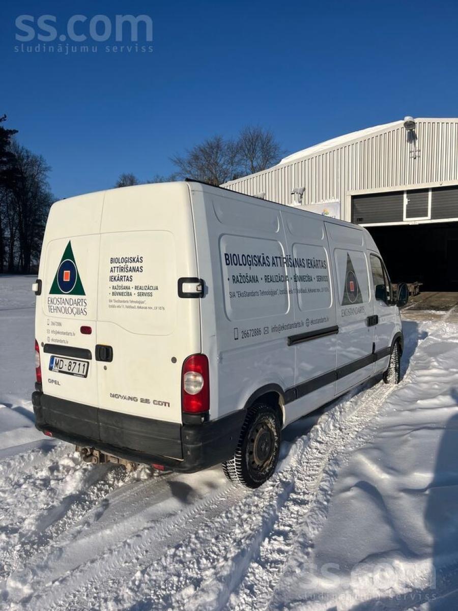 White Renault Master 2007 in Daugavpils, with an engine capacity of 2.50 L and mileage of 440 thousand km for 4000 €, photo 9 on AUTOMOTO.COM.LV