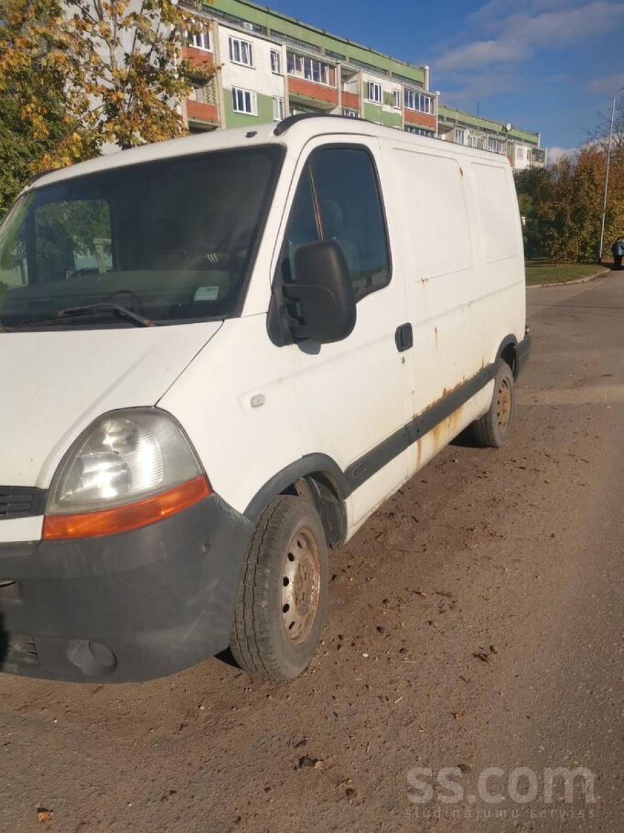 White Renault Master 2007 in Riga, with an engine capacity of 2.50 L and mileage of 385 thousand km for 790 €, photo 5 on AUTOMOTO.COM.LV