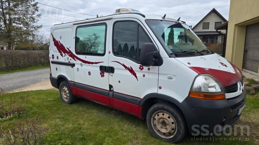 Balts Renault Master 2007 Rīga, ar dzinēja tilpumu 2.50 L un nobraukumu 637 tūkst. km par 2000 €, foto 1 vietnē AUTOMOTO.COM.LV