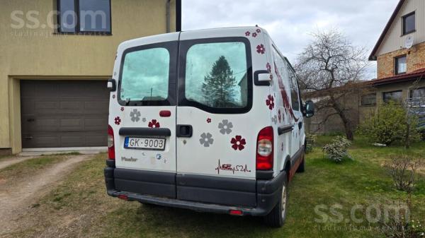 Balts Renault Master 2007 Rīga, ar dzinēja tilpumu 2.50 L un nobraukumu 637 tūkst. km par 2000 €, foto 4 vietnē AUTOMOTO.COM.LV