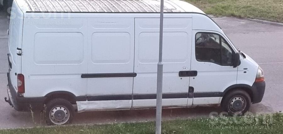 Balts Renault Master 2007 Jelgava, ar dzinēja tilpumu 2.50 L un nobraukumu 0 tūkst. km par 3000 €, foto 1 vietnē AUTOMOTO.COM.LV
