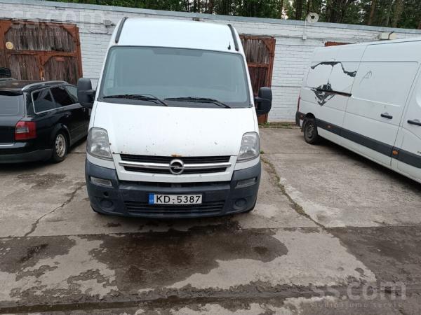 White Renault Master 2007 in Riga, with an engine capacity of 2.50 L and mileage of 560 thousand km for 2350 €, photo 4 on AUTOMOTO.COM.LV