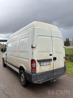 White Renault Master 2007 in Riga, with an engine capacity of 2.50 L and mileage of 275 thousand km for 1150 €, photo  on AUTOMOTO.COM.LV