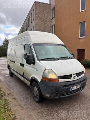 White Renault Master 2007 in Riga, with an engine capacity of 2.50 L and mileage of 275 thousand km for 1150 €, photo 7 on AUTOMOTO.COM.LV