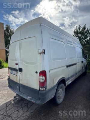 White Renault Master 2007 in Riga, with an engine capacity of 2.50 L and mileage of 275 thousand km for 1150 €, photo 10 on AUTOMOTO.COM.LV