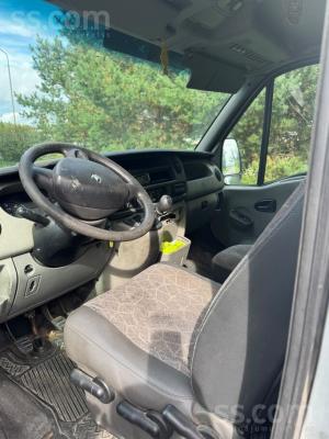 White Renault Master 2007 in Riga, with an engine capacity of 2.50 L and mileage of 275 thousand km for 1150 €, photo 12 on AUTOMOTO.COM.LV
