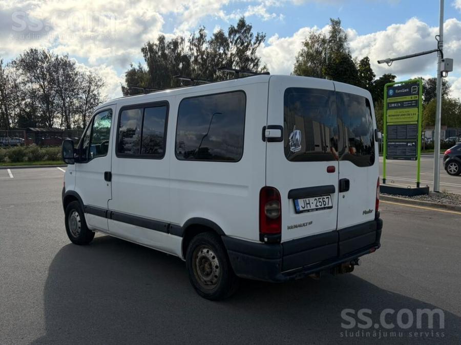 Balts Renault Master 2007 Rīga, ar dzinēja tilpumu 2.40 L un nobraukumu 0 tūkst. km par 2990 €, foto 5 vietnē AUTOMOTO.COM.LV