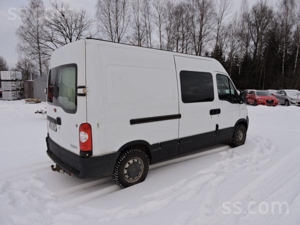 Balts Renault Master 2008 Cēsis, ar dzinēja tilpumu 2.50 L un nobraukumu 405 tūkst. km par 3500 €, foto 3 vietnē AUTOMOTO.COM.LV