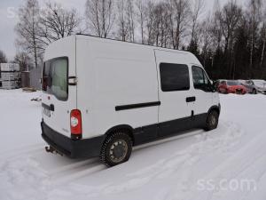White Renault Master 2008 in Cesis, with an engine capacity of 2.50 L and mileage of 405 thousand km for 3500 €, photo 3 on AUTOMOTO.COM.LV