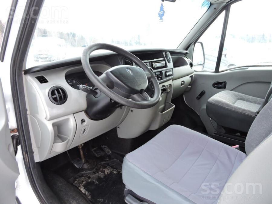 White Renault Master 2008 in Cesis, with an engine capacity of 2.50 L and mileage of 405 thousand km for 3500 €, photo 6 on AUTOMOTO.COM.LV