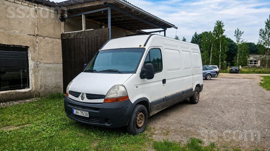 Balts Renault Master 2008 Jēkabpils, ar dzinēja tilpumu 2.50 L un nobraukumu 434 tūkst. km par 1990 €, foto 1 vietnē AUTOMOTO.COM.LV